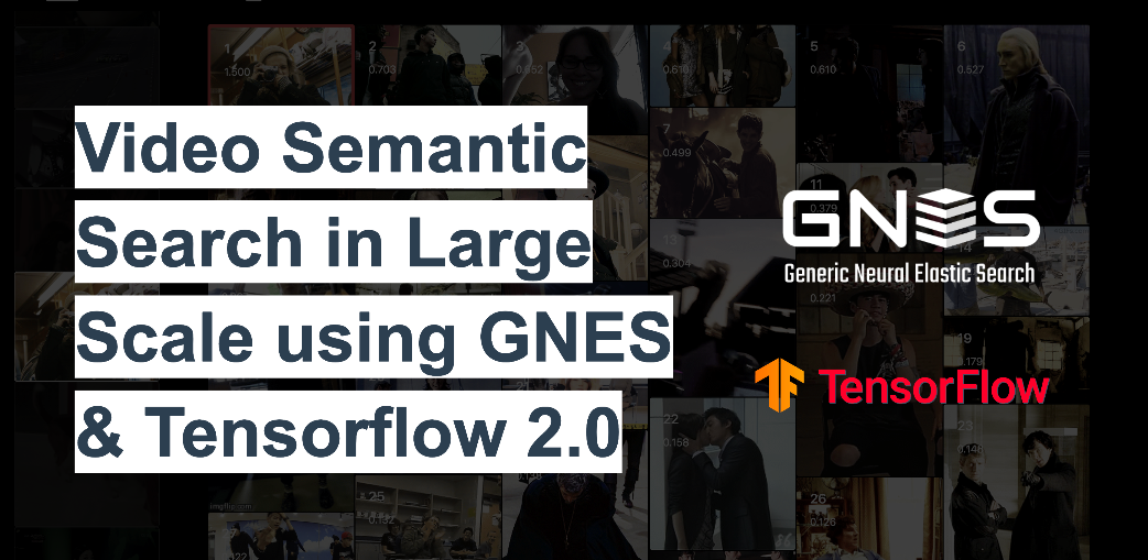 Video Semantic Search in Large Scale using GNES and Tensorflow 2.0 · Han Xiao Tech Blog - Neural ...